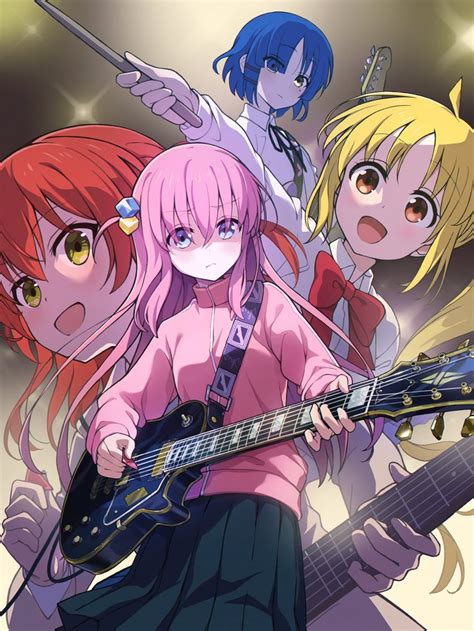 Gotoh Hitori Kita Ikuyo Ijichi Nijika And Yamada Ryo Bocchi The
