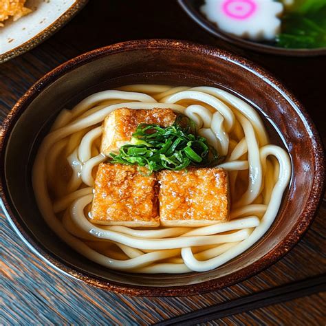 Kitsune Udon Udon With Sweet Fried Tofu