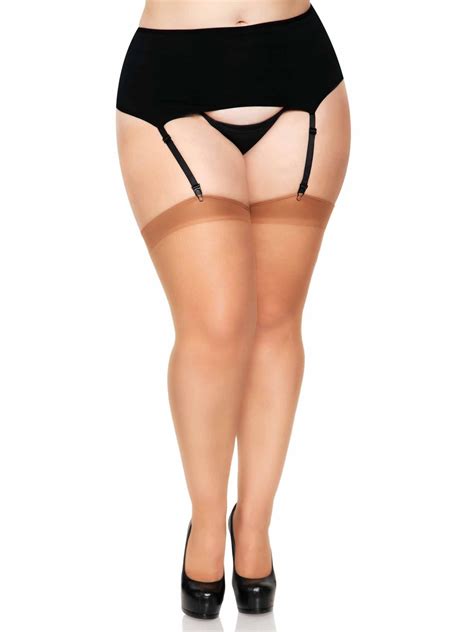 Plus Dex Sheer Stockings Stockings Garters And Stockings Womens Tights