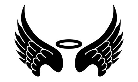 Free Vector Angel Wings Tribal Tattoo 15737044 Vector Art At Vecteezy