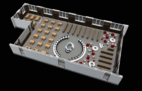 School Library Layout Design Ideas