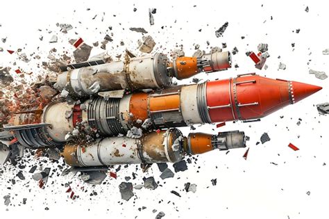 Premium Photo Space Debris Satellites And Rockets