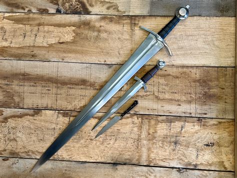 Medieval Arming Sword Type Xiv 1270 1350 Bundle With Free Sword Bag