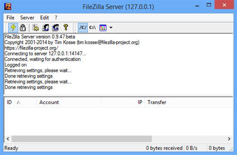 FileZilla Server 0 9 60 Neowin
