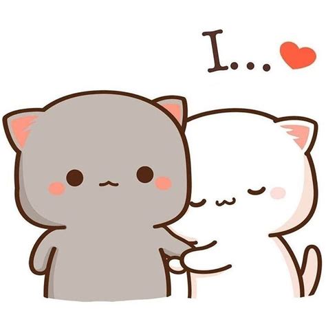 Beautiful Couples In Love Album Artwork Cover Art Chibi Cat Cute Art