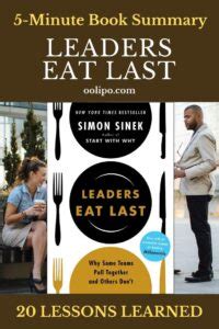 Leaders Eat Last Summary With 20 Lessons By Simon Sinek And Pdf File
