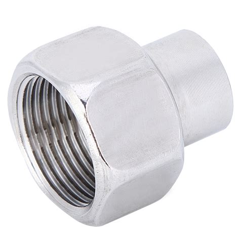 Conector De Tubería Conector Roscado Acero Inoxidable Hembra Npt De 1