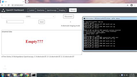 Error Image Reconstruction Issue OpenEIT OpenEIT GitHub