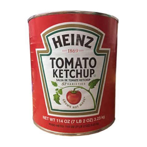 Tương Cà Chua Heinz Tomato Ketchup Hộp Thiếc To 323kg