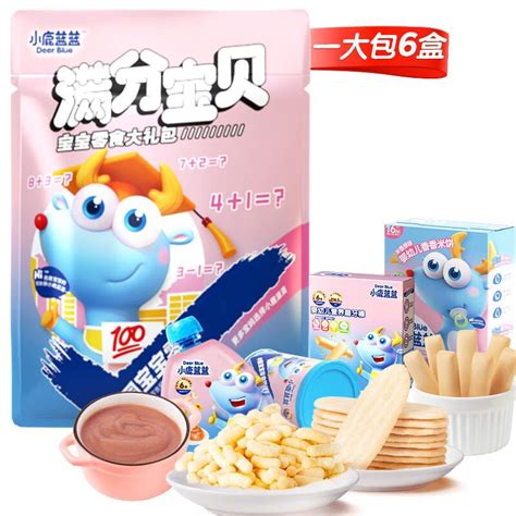 小鹿蓝蓝 满分宝贝婴标初尝礼包 6种婴标零食米饼泡芙果泥磨牙棒 券后469元469元 爆料电商导购值得买 一起惠返利网