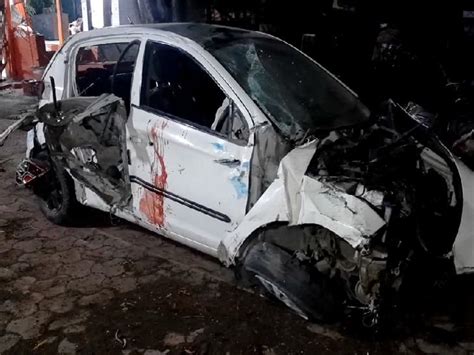 Indore Road Accident One Killed On Spot Two Other Injured As High
