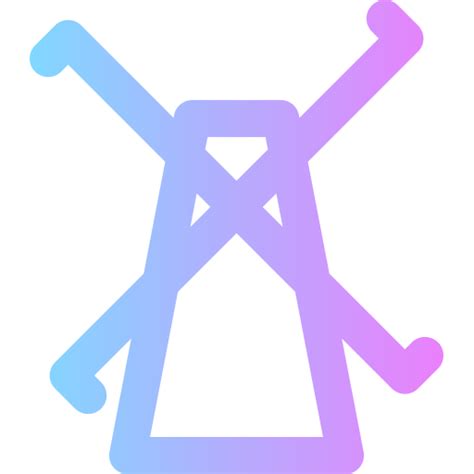 Mill Super Basic Rounded Gradient Icon