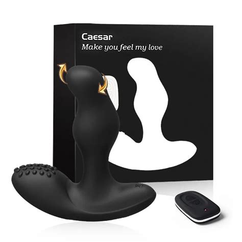 Levett Wireless Remote Control Rotating Male Prostate Massage Vibrator Anal Plug Buttplug Anal
