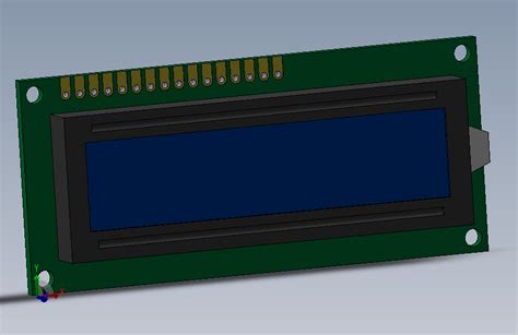 液晶显示屏 SOLIDWORKS 2021 模型图纸下载 懒石网