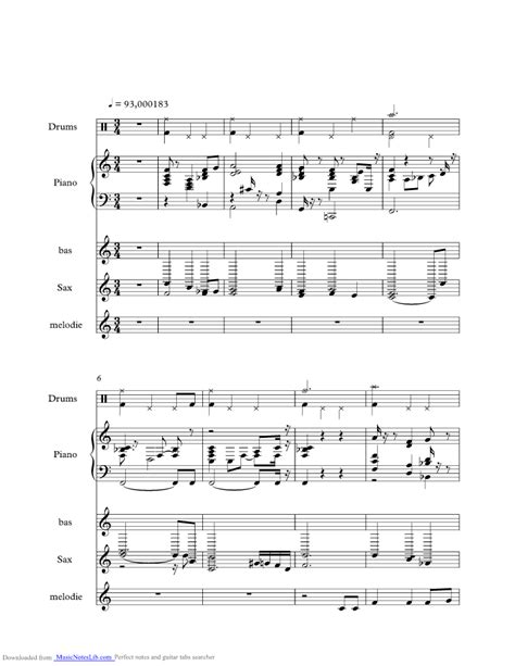 Zie De Maan Schijnt Door De Bomen Music Sheet And Notes By