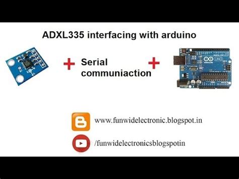 How To Interface Adxl With Arduino Uno Fun With Electronics Youtube
