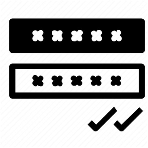 Confirm Password Username Icon Download On Iconfinder