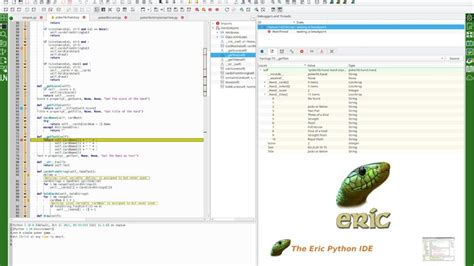 Eric A Feature Packed Python Editor And Ide Based On Qt6