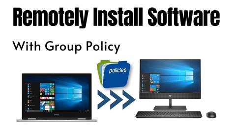 deploy software using group policy youtube