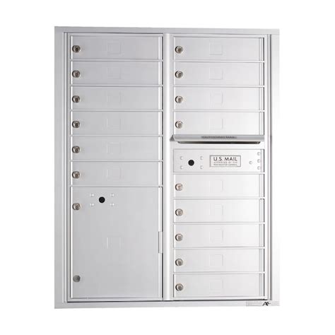 Florence Locking Metal Gray In The Mailboxes Department At