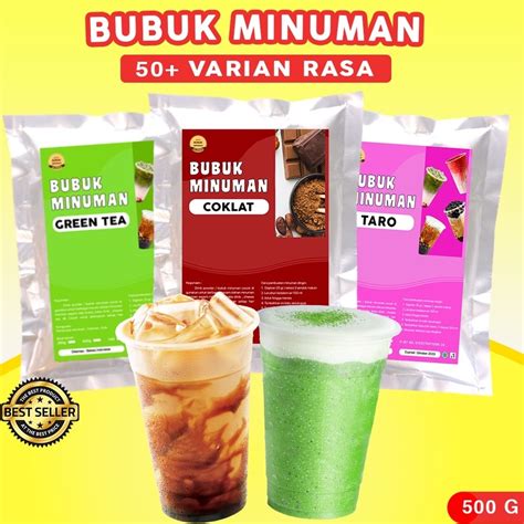 Jual Bubuk Minuman Rasa 500gr Bubuk Minuman Aneka Rasa Serbuk