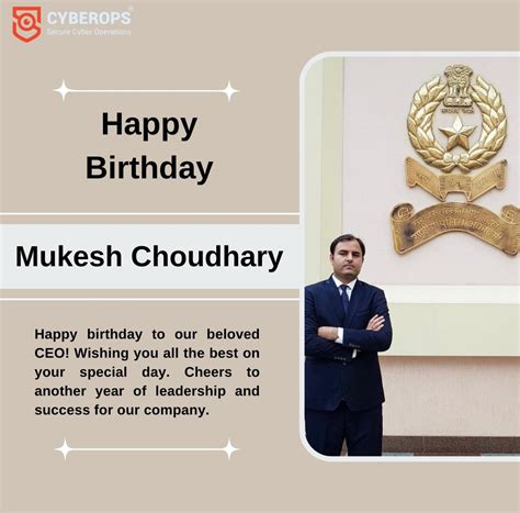 Cyberops Infosec Llp On Linkedin Happybirthday Birthday Ceo Founder Cyberops Company