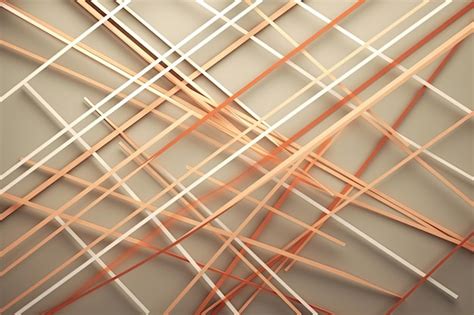 Premium Ai Image Minimalistic Abstract Background With A Grid Of Intersecting Lines Portraying