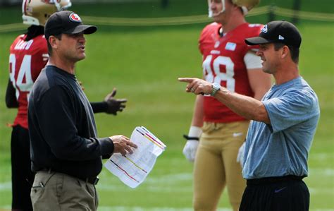 Baltimore Ravens Head Coach John Harbaugh Through The Years Photos