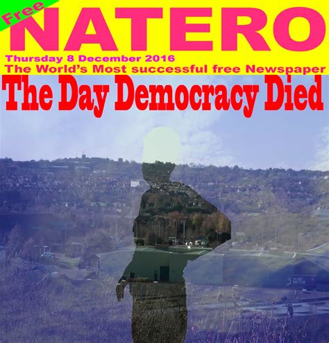 Nat Lowden Photography Day Democracy Died