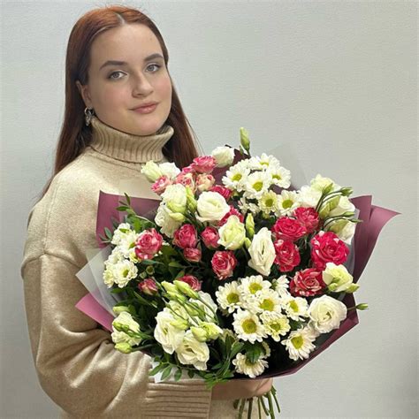 Кустовая роза, Эустома, Хризантема ZELROSES купить по выгодной цене в ...