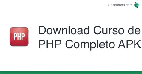 Curso De Php Completo Apk Android App Free Download
