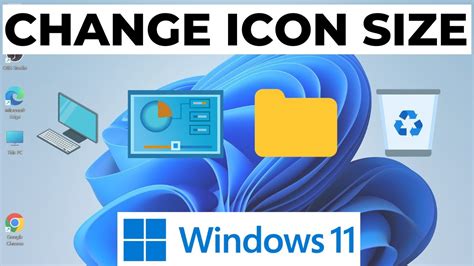 How To Change Icon Size On Windows Youtube