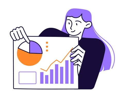 Statistics Growing Graphic Royalty Free Vector Image