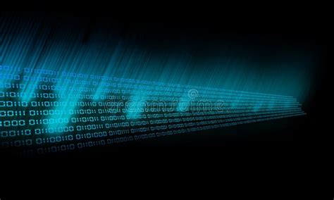 Binary Code Glow Stock Illustration Illustration Of Coding 5079568