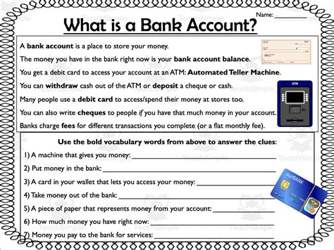 Bank Account Board Game A Fun Financial Literacy Lesson For Addition