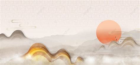 한국의 설날 금빛 산 배경 이미지