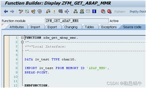 Sap Memory And Abap Memory 雨水果冻 博客园
