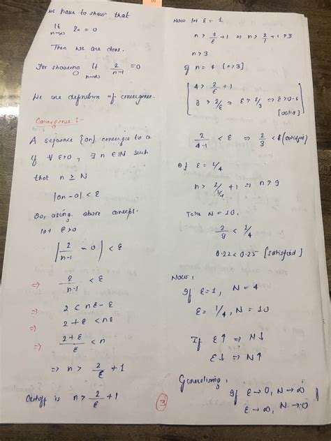 Problem Set Calculus Sequence