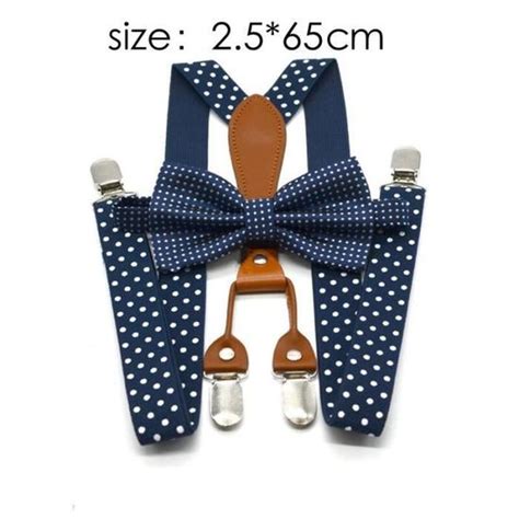 Vêtements Lingeriebretelles Et Nœud Papillon Pour Bébé65cm110cm