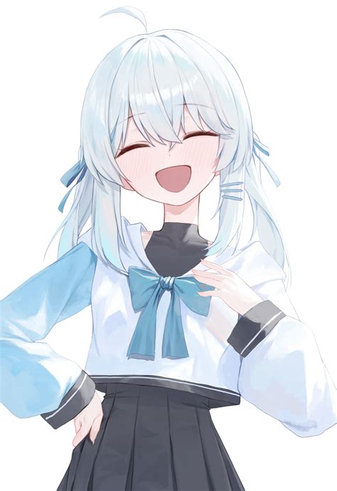 Safebooru 1girl D Absurdres Ahoge Artist Request Black Skirt