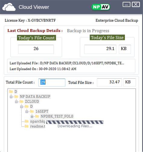 How To Upgrade On Cloud Backup NPAV Net Protector Knowledge Base