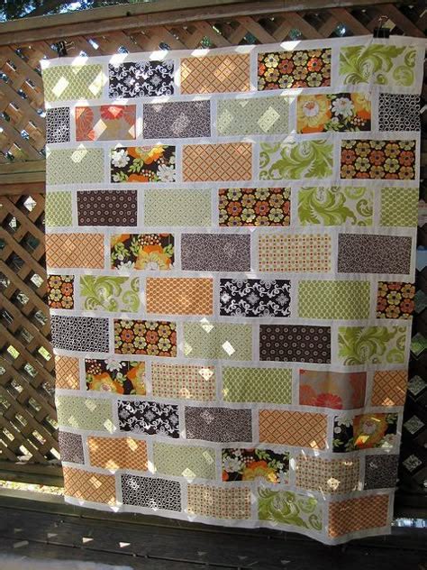 32 Brick Pattern Quilts Ideas Quilts Quilt Patterns Quilt Inspiration
