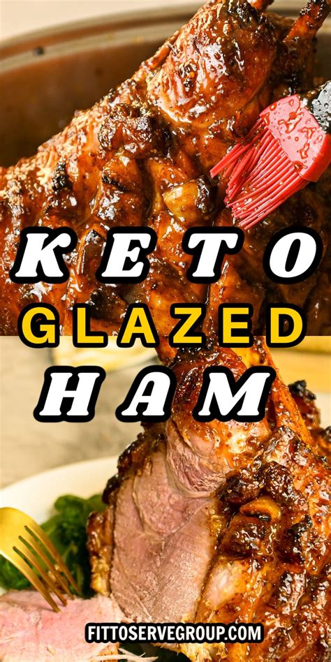 Keto Glazed Ham Low Carb Glazed Ham Sugar Free Ham In 2024 Ham