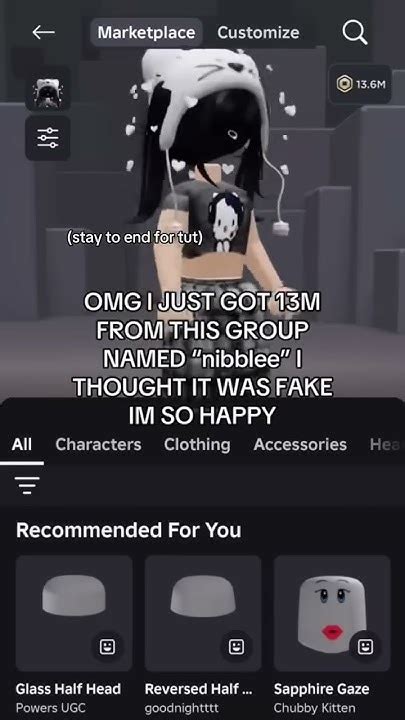 It Worked I Got 13m Robux Roblox Robux Headless Free Giveaway