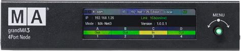 ma lighting grandma3 4port node dmx data converter
