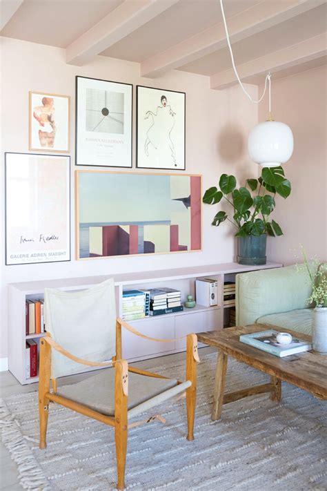 Douceur De Vivre Grâce à Un Intérieur Pastel Visite Déco Cocon Décoration And Slow Living