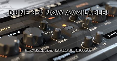 Dune 3 Synthesizer Gets Vst3 Version And Apple M1 And Big Sur Support