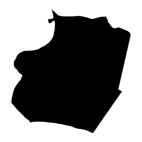 Raqqa Governorate Map Administrative Division Of Syria Vector