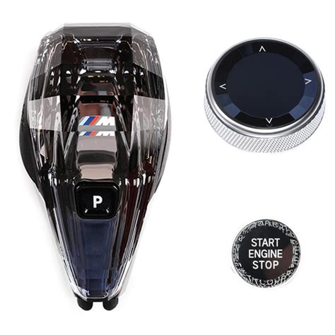Bmw Crystal Gear Shift Knob With Colorful M Logo Coolshiftknobs