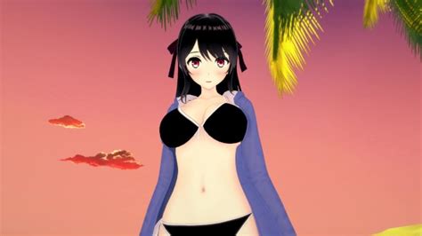 Aokana Sex With Misaki Tobisawa 3d Hentai Creampie